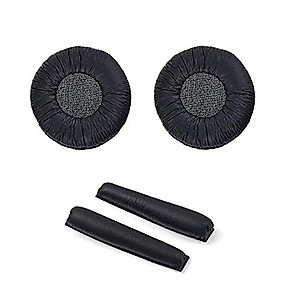 Soft Leather Headphone Ear Pads Cushion Pads for Sennheiser PX200 PX80 PC36 PX100 PMX100 PMX200 PXC300 PXC250 Earpads SENINHI (Black)