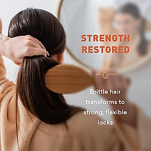 Just Nutritive Extreme Dry Hair Conditioner | Natural Care for All Hair Types | Restoring Cleanser for Extremely Dry and Damaged Hair | Hydrating Treatment for Men and Women 16 Fl Oz