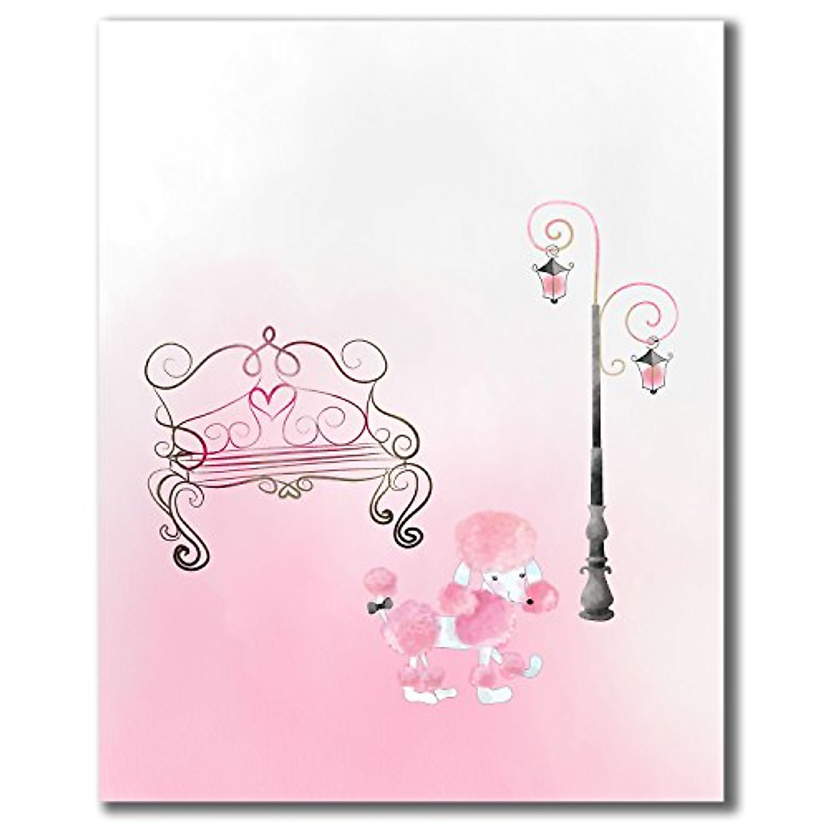 Pink Paris (8x10 - Set of Four)