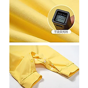 Teach Leanbh Baby Boys Girls 2 Pack Sleeveless Romper Jumpsuit Cotton Soild Color Footless Sleep and Play 3-24 Months (Green+Navy, 3-6 Months)