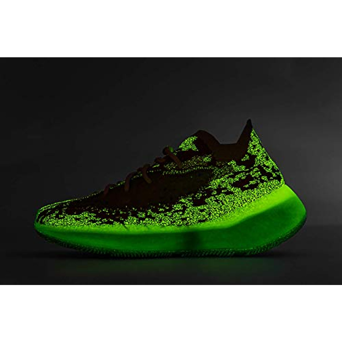 adidas Mens Yeezy Boost 380 FZ4990 Hylte - Size 11 Neon/Yellow