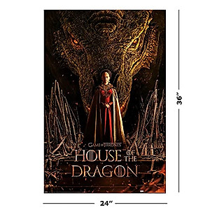 Game Of Thrones: House Of The Dragon - TV Show Poster (Regular Style/Key Art) (Size: 24" x 36")