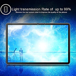 Doemoil For Samsung Galaxy Tab S9 / Tab S7 Screen Protector Glass 9H Hardness Anti-Scratch Anti-Fingerprint Glass Easy-Install Screen Protector Glass for Samsung Tab S9 S8 S7 11 inch Tablet (1 Pcs)