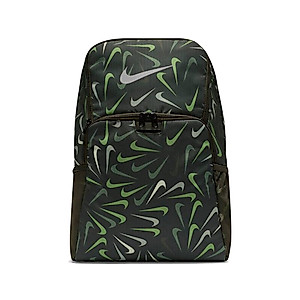 Nike Brasilia X-Large Backpack-9.5 (Sequoia/Black/Black, Misc)