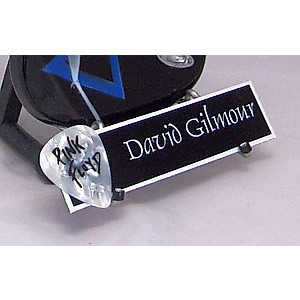 PINK FLOYD Miniature Guitar w/Guitar Pick