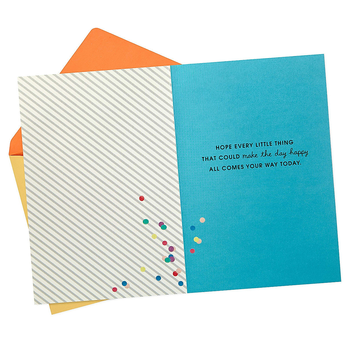 Hallmark Birthday Card (Envelope with Confetti)