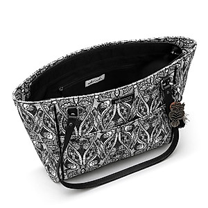 Sakroots Metro Tote, Black White Soulful Desert 1