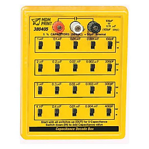 Capacitance Decade Box, 5 Decades