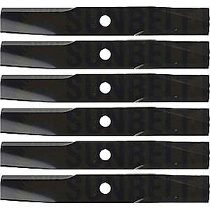 (6 Pack) Premium Medium Lift Replacement XHT Lawn Mower Blade Fits Toro/Wheel Horse 107982 | 14" x 2" / 0.6875" Hole