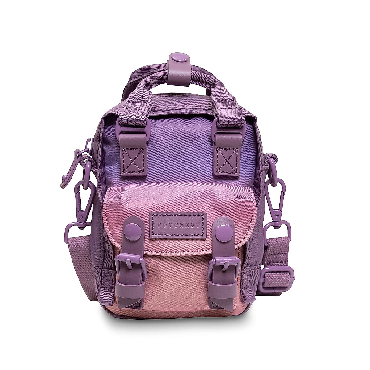 Doughnut Macaroon Tiny Sky Series 1L Women Girl Casual Crossbody Cell Phone Bag Purse Handbag (Sunset)