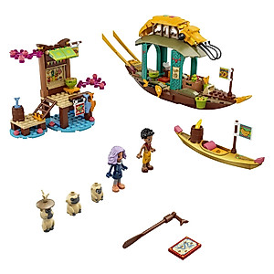 LEGO Disney Boun’s Boat 43185 Building Kit; an Imaginative Toy Building Kit; Best for Kids Who Like Exploring The World and Adventuring with Strong Disney Characters, New 2021 (247 Pieces)