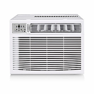 Midea MAW15R1BWT EasyCool 14,500 BTU Window Air Conditioner, Fan-Cools, Circulates and Dehumidifies up to 700 Sq Ft, Reusable Filter, Remote Control, White