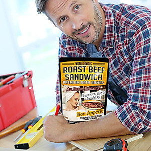 Roast Beef Sandwich Bath Bombs XL Root Beer Bath Bombs Luxury Bath Balls Funny Girlfriend Gags for Best Friends Bath and Body Gags for Men Funny Spa Gifts for Men Weird Gifts Au Jus French Dip