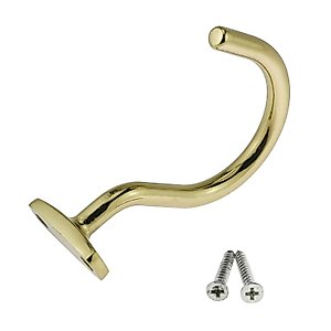 DGZZI Snooker Billiard Table Solid Brass Board Cue Hook with 2PCS Mounting Screw