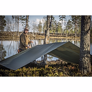 Helikon-Tex Supertarp Black, Bushcraft Line