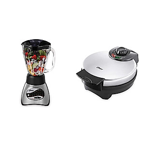 Oster 6812-001 Core 16-Speed Blender with Glass Jar, Black & 6812-001 Core 16-Speed Blender with Glass Jar, Black