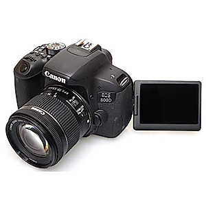 Canon Intl. EOS 800D(Rebel T7i)DSLR Camera with 18-55mm is STM and 75-300mm III Lens Bundle + 64GB Memory,Case,Tripod and More