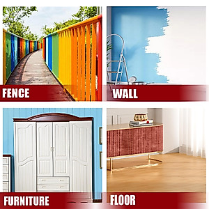 Cordless Paint Sprayer for Milwaukee 18V Battery, TEETOK HVLP Paint Sprayer with 2 Nozzles & 3 Patterns, for Painting Walls, Furniture, Gardens, Fences (Battery not Included)