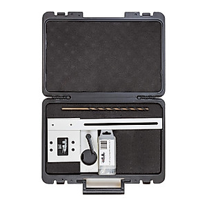 TP-PLJ214 - Puck Light Jig Kit, 2-1/4" Forstner Bit with Case - for LED Puck Lights and Light Strips - Made in USA - True Position Tools