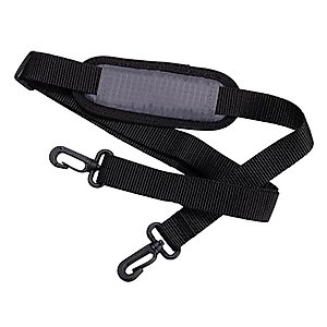 Case-it Mighty Zip Tab Zipper Binder, 3" O-Ring with 5-Color tabs, Expanding File Folder and Shoulder Strap and Handle, D-146-JBK Jet Black
