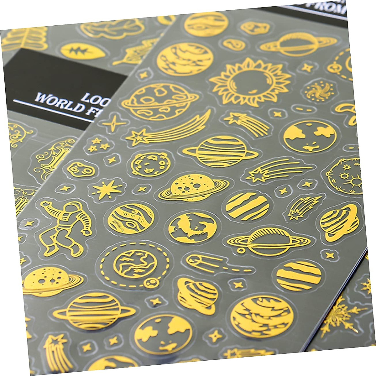 8 Sheets DIY Bronzing Stickers DIY Suitcase Stickers Decorative Decals Diary Decorative Sticker DIY Decals Scrapbook Stickers DIY Stickers Hand Account Stickers Phone Case Decals