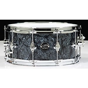 DW Performance Series Snare Drum - 6.5 Inches X 14 Inches Black Diamond FinishPly