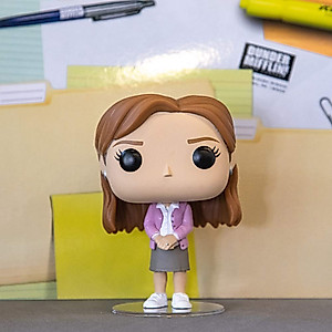 POP The Office - Pam Beesly Funko Pop! Vinyl Figure (Bundled with Compatible Pop Box Protector Case), Multicolored, 3.75 inches