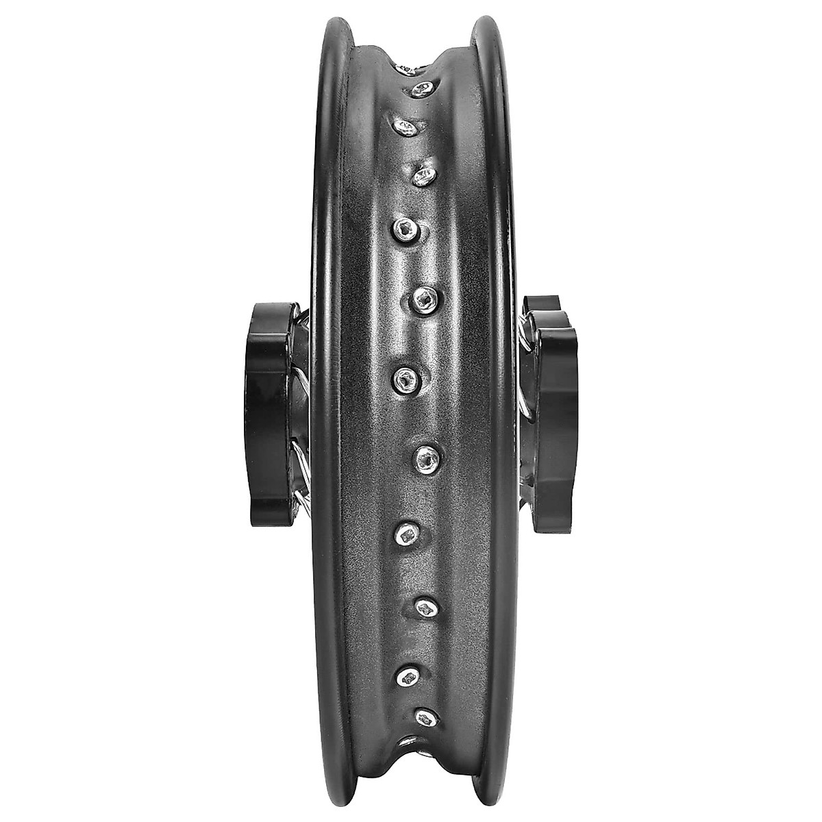 Trkimal Rear Wheel Rim Hub for Motocross Off Road Dirt Pit Bike (80/100-12 (12mm Bearing))