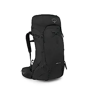 Osprey Aura AG LT 50L Women's Backpacking Backpack, Black, WXS/S