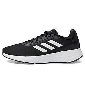 adidas Women's STARTYOURRUN Running Shoe, Black/White/Carbon, 8