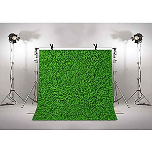 Nature Green Grass Backdrops for Photography 6x6FT Spring Realistic Grass Lawn Backgrounds for Baby Shower Birthday Party Photoshoot LUCKBTY LUZZ440