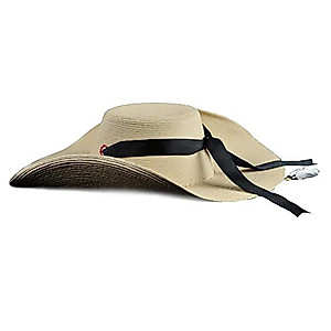 Sombrero mens DE ASTILLA ECONOMICO Talla - M - PULGADAS (7 1/4) - 57 a 58 cm Beig