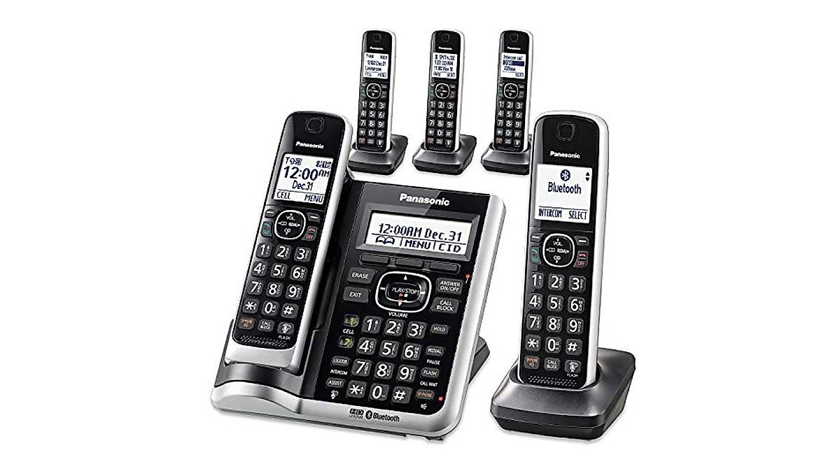 Panasonic Link2Cell Bluetooth Phone System with HD Audio & Voice Assistant