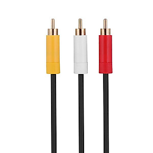 Game Console AV Cable Audio Video Cable for The Game Players 1.8M Component ABS TV Cord AV Cable Audio Video Cord for Xbox 360 Slim