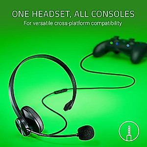 Razer Tetra Streaming Headset: Lightweight Frame, Bendable Cardioid Microphone, for PC, Xbox, PS4, Nintendo Switch, Reversible Left/Right Orientation