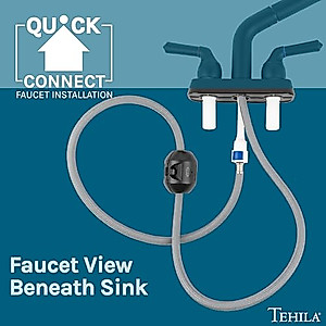 Grey Utility Sink Laundry Tub With Pull Out Faucet (PARENT) (Red Tub, Black Faucet)