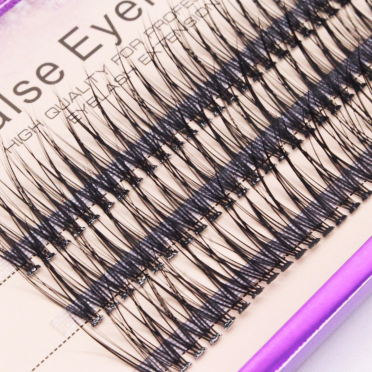 Scala 8-16mm to Choose Fish Tail Design 120pcs Thickness 0.1mm C Curl 12 Root Women Lady Individual Black False Eyelash Cluster Eye Lashes Extension Tools (12mm)