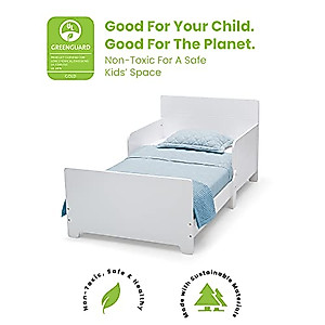 Delta Children MySize Toddler Bed, Bianca White