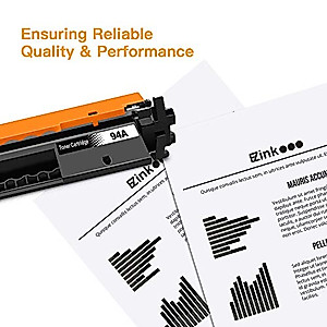 E-Z Ink (TM Compatible Toner Cartridge Replacement for HP 94A CF294A Compatible with Laserjet M118dw, M148dw, M148fdw, M149fdw, M118, M148 Printer (Black, 4 Pack)
