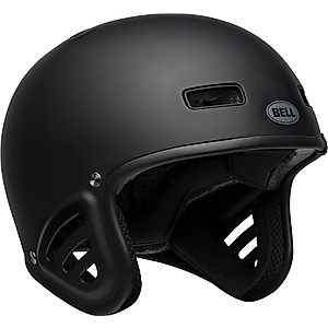 BELL Racket Adult BMX Bike Helmet - Matte Black (2023), Medium (55-59 cm)