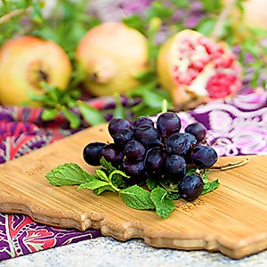 Totally Bamboo California State Shaped Bamboo Serving & Cutting Board