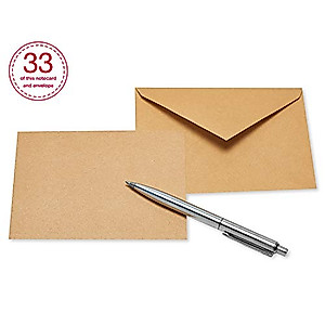 American Greetings Bulk Blank Cards with Envelopes, Heart Stationery (200-Count)