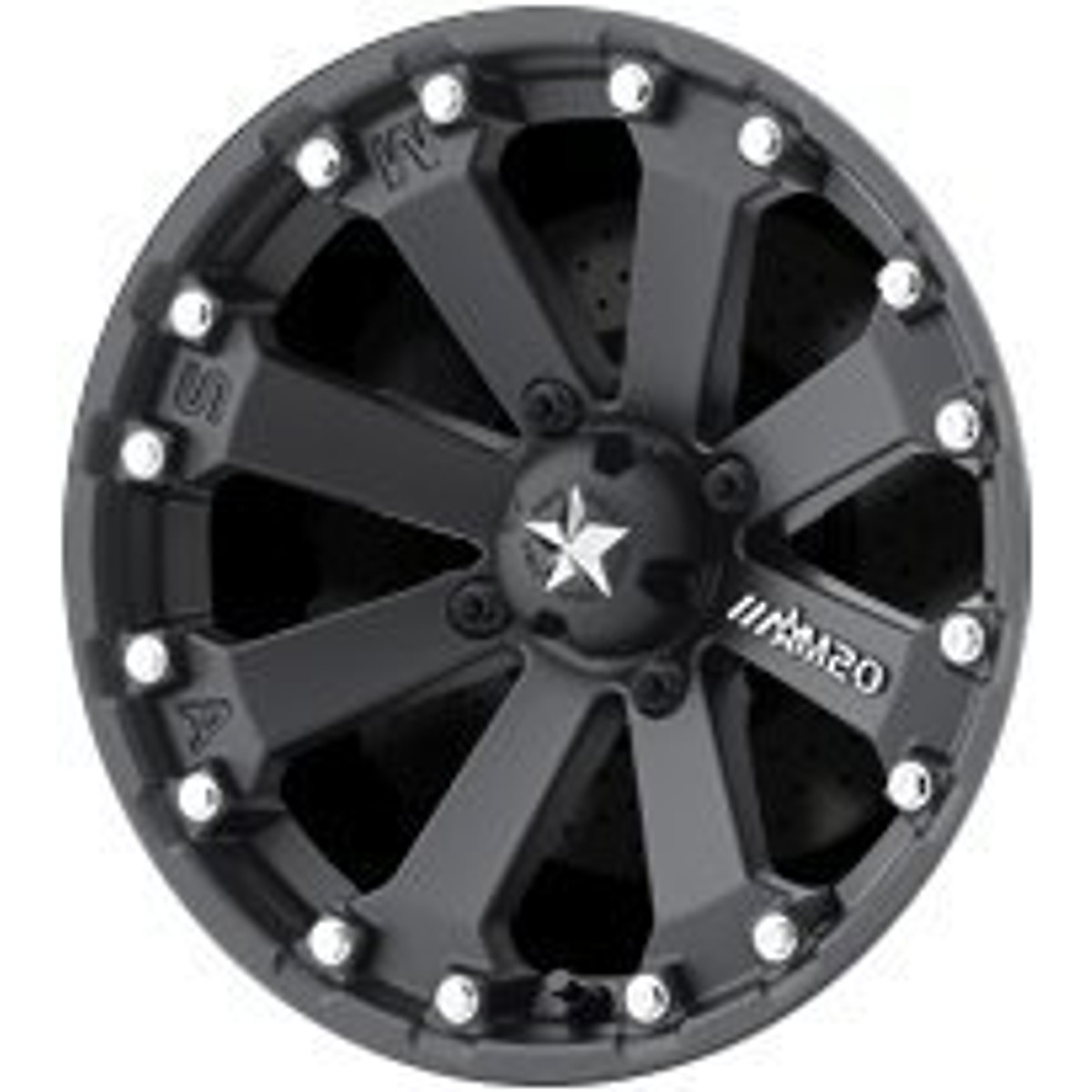 MSA Offroad Wheels MA20 16X7 4X137 S-BLK 00MM - M20-06737