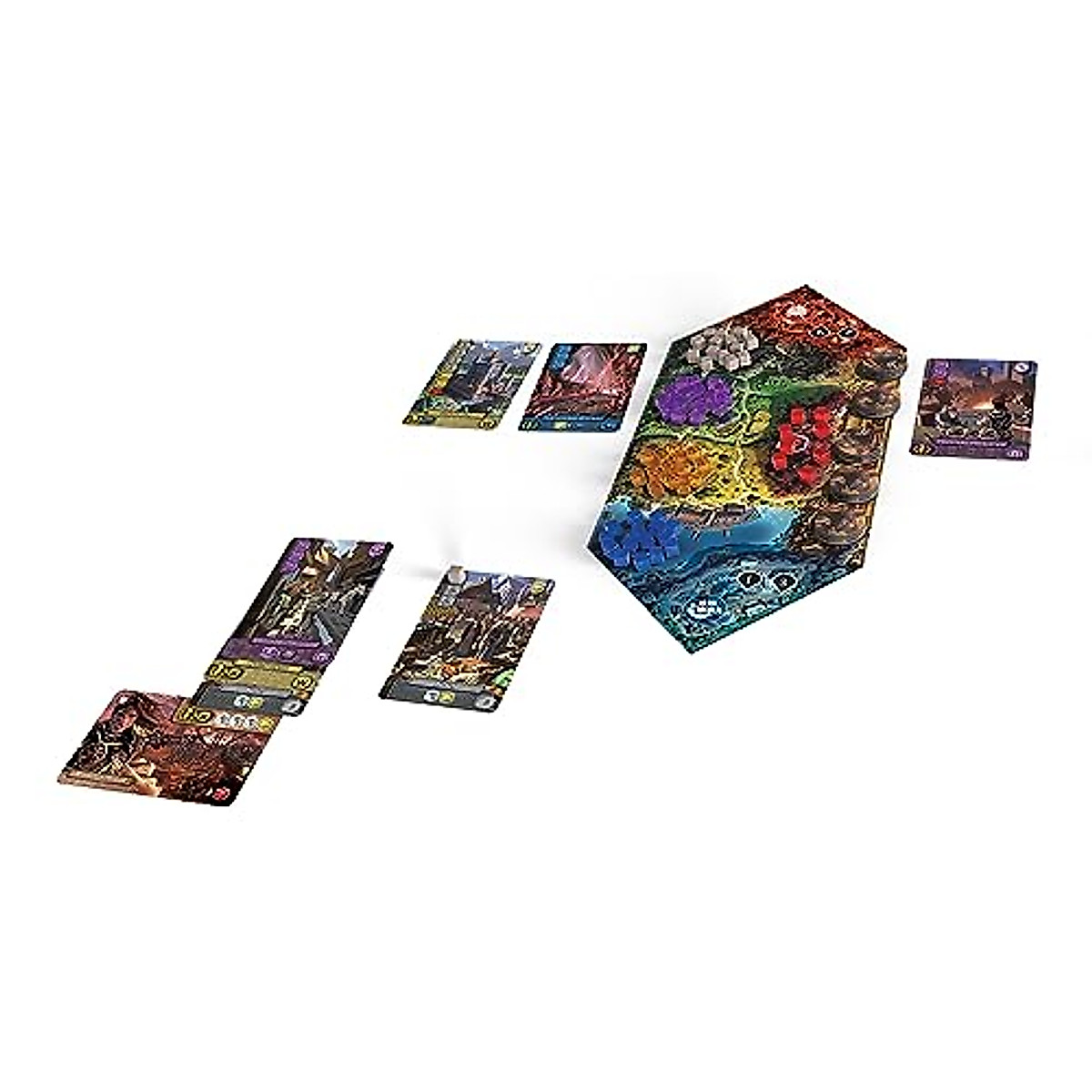 It's A Wonderful Kingdom Board Game - Strategic Kingdom-Building and Resource Management Game, Fantasy Game, Ages 14+, 1-2 Players, 45-60 Minute Playtime, Made by Lucky Duck Games