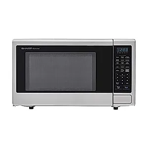 Sharp ZSMC2242DS, Stainless Steel Countertop 1200 Watt Microwave Oven, cu. ft, 2.2 CuFt