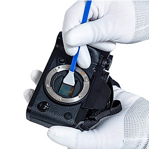 UES DDR15 APS-C Sensor Cleaning Swabs for Reflex and Mirrorless Digital Camera Compatible with Sony, Nikon, Canon CCD CMOS Sensors Clean (10 x Swabs)
