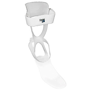 BraceOn AFO Drop Foot Brace - Swedish Ultra Lock Foot Drop Brace For Walking, Lightweight, Women, Left