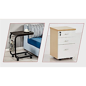 Furniture Castors,Swivel Caster Wheels,Industrial Castor Wheels Heavy Duty Ball Caster Stem 2" 50mm Set of 4 Load Capacity 75KG / 165 Lbs (4) with Metal Sockets Replacement Vintage Antique-A