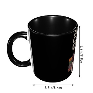 BeverlyJHoward A Tribe Rock Called Quest Band Mug Ceramic Coffee Cup Stoneware Tea Cup Office and Home Drinking Cup