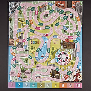 Hasbro Gaming The Game of Life: The Marvelous Mrs. Maisel Edition Board Game; Inspired by The Amazon Original Prime Video Series